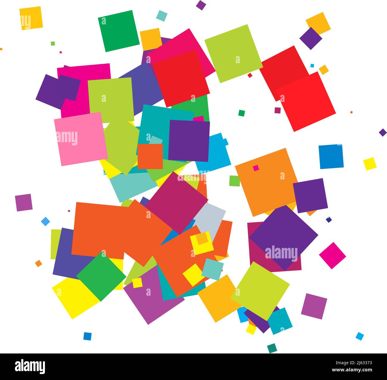 Abstract overlapping squares element vector illustraiton. Stock vector ...