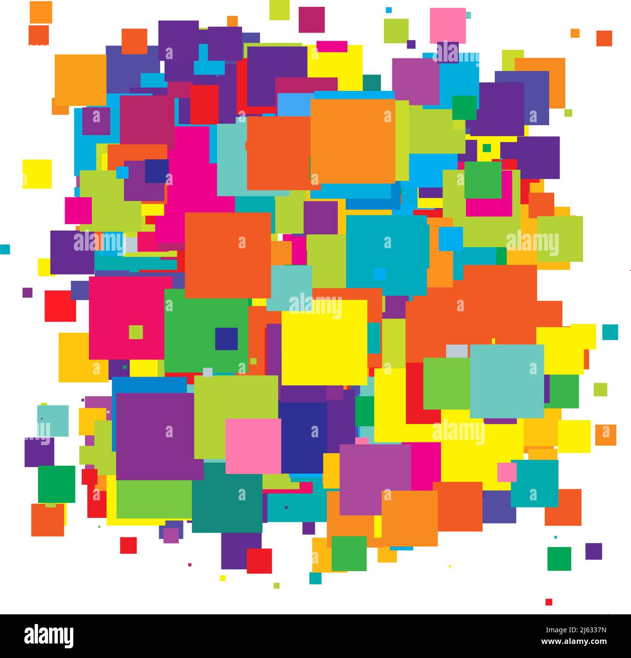 Abstract overlapping squares element vector illustraiton. Stock vector ...