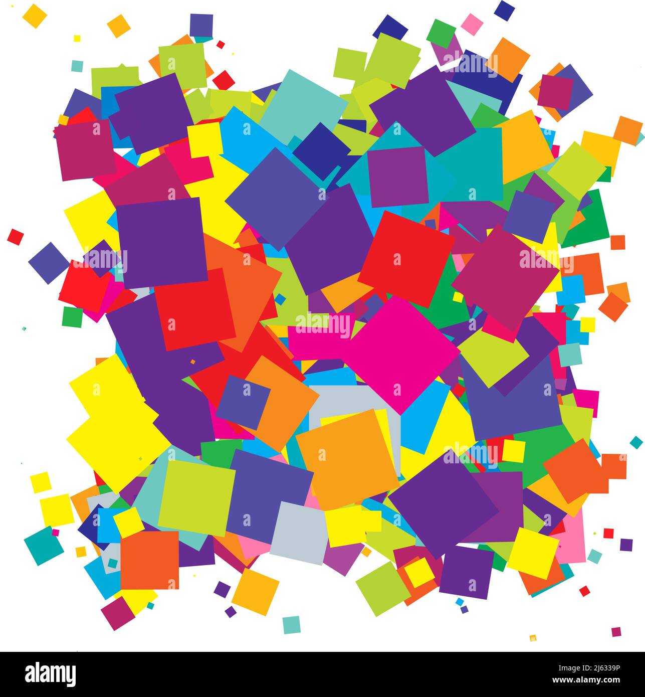 Abstract overlapping squares element vector illustraiton. Stock vector ...