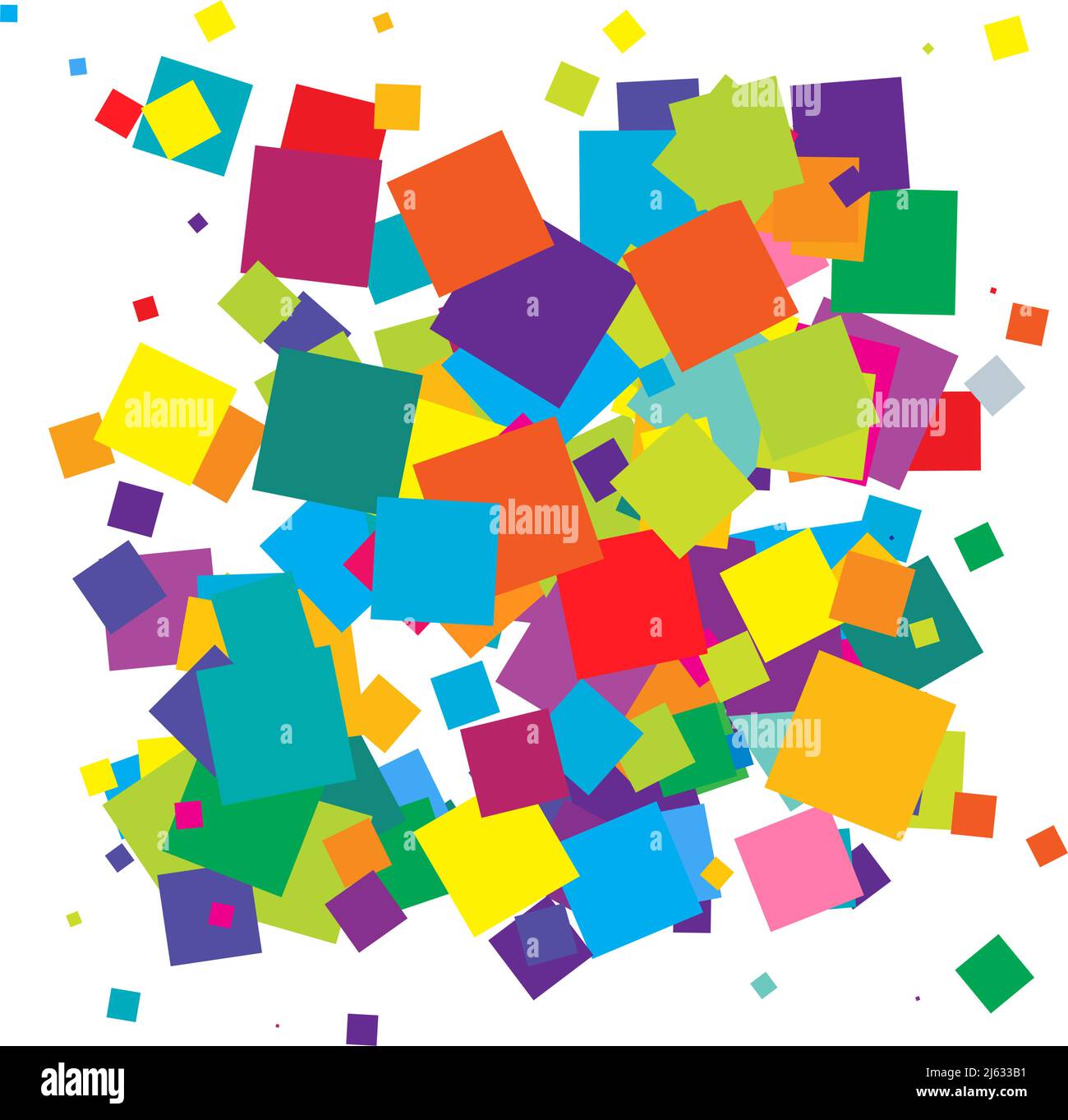 Abstract overlapping squares element vector illustraiton. Stock vector ...