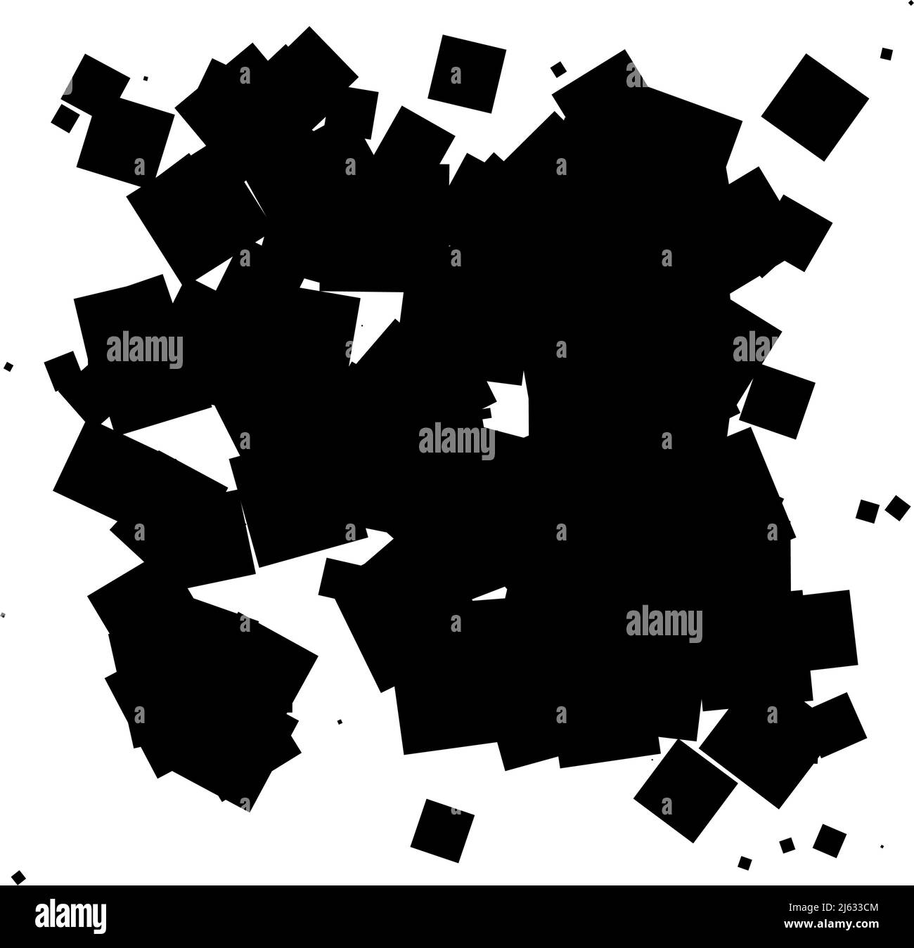 Abstract overlapping squares element vector illustraiton. Stock vector ...