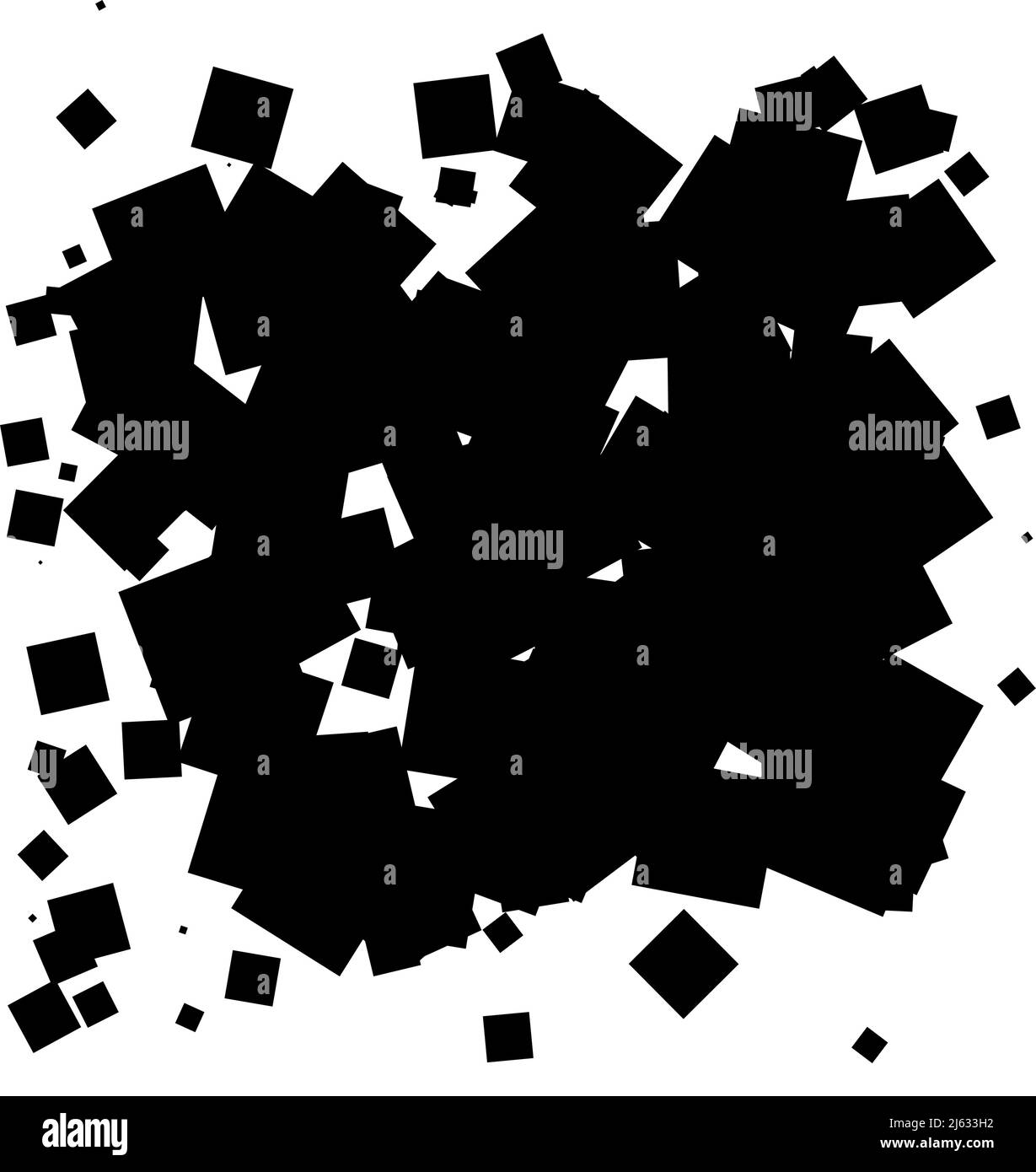 Abstract overlapping squares element vector illustraiton. Stock vector ...