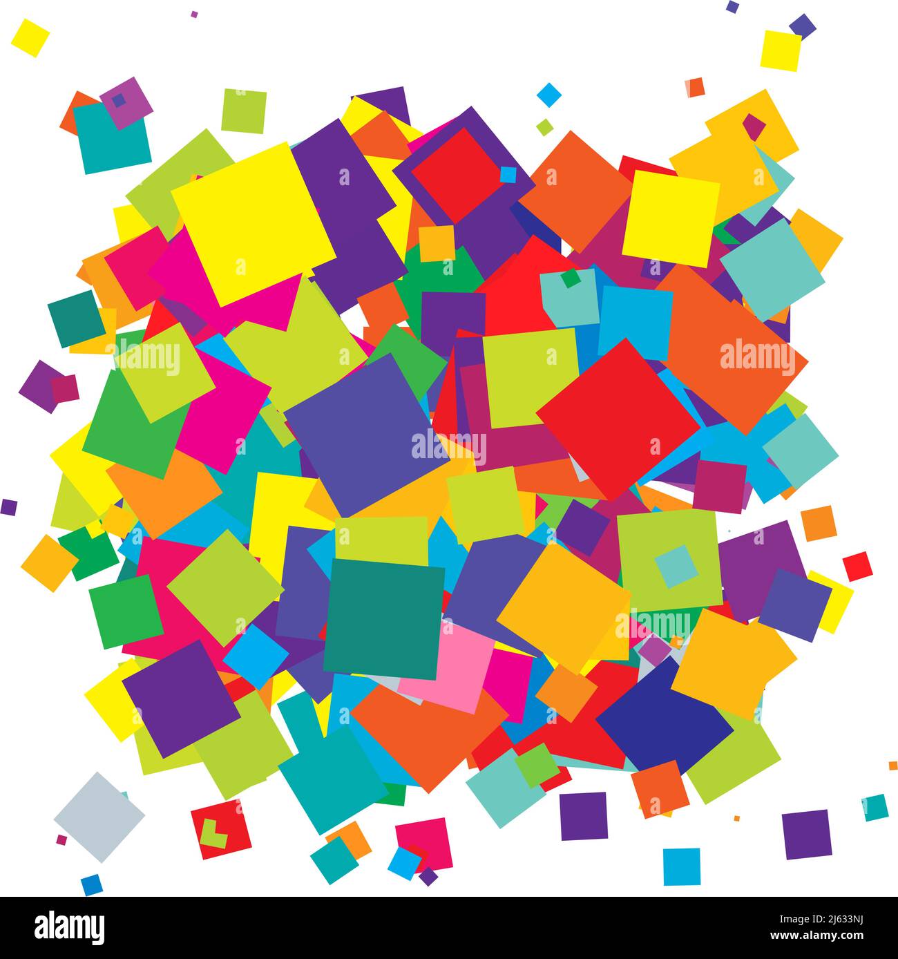 Abstract overlapping squares element vector illustraiton. Stock vector ...