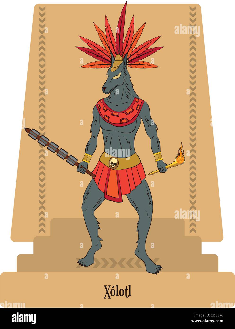 Aztec Gods Xolotl