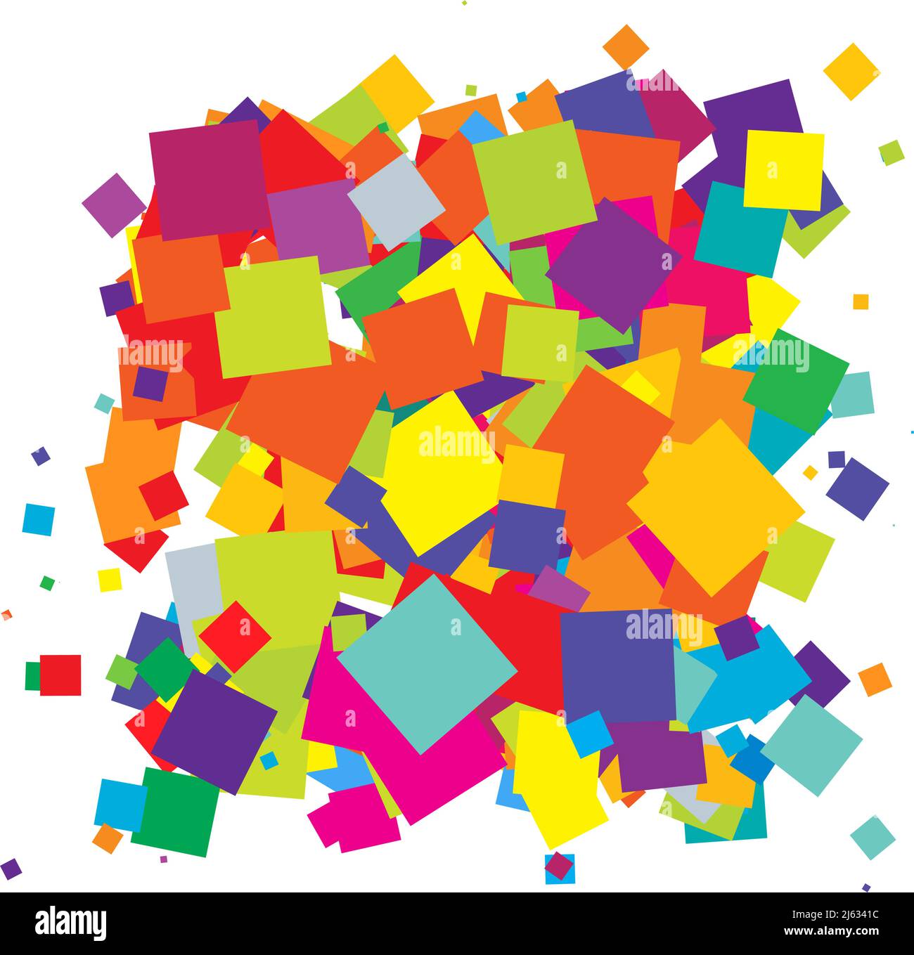 Abstract overlapping squares element vector illustraiton. Stock vector ...