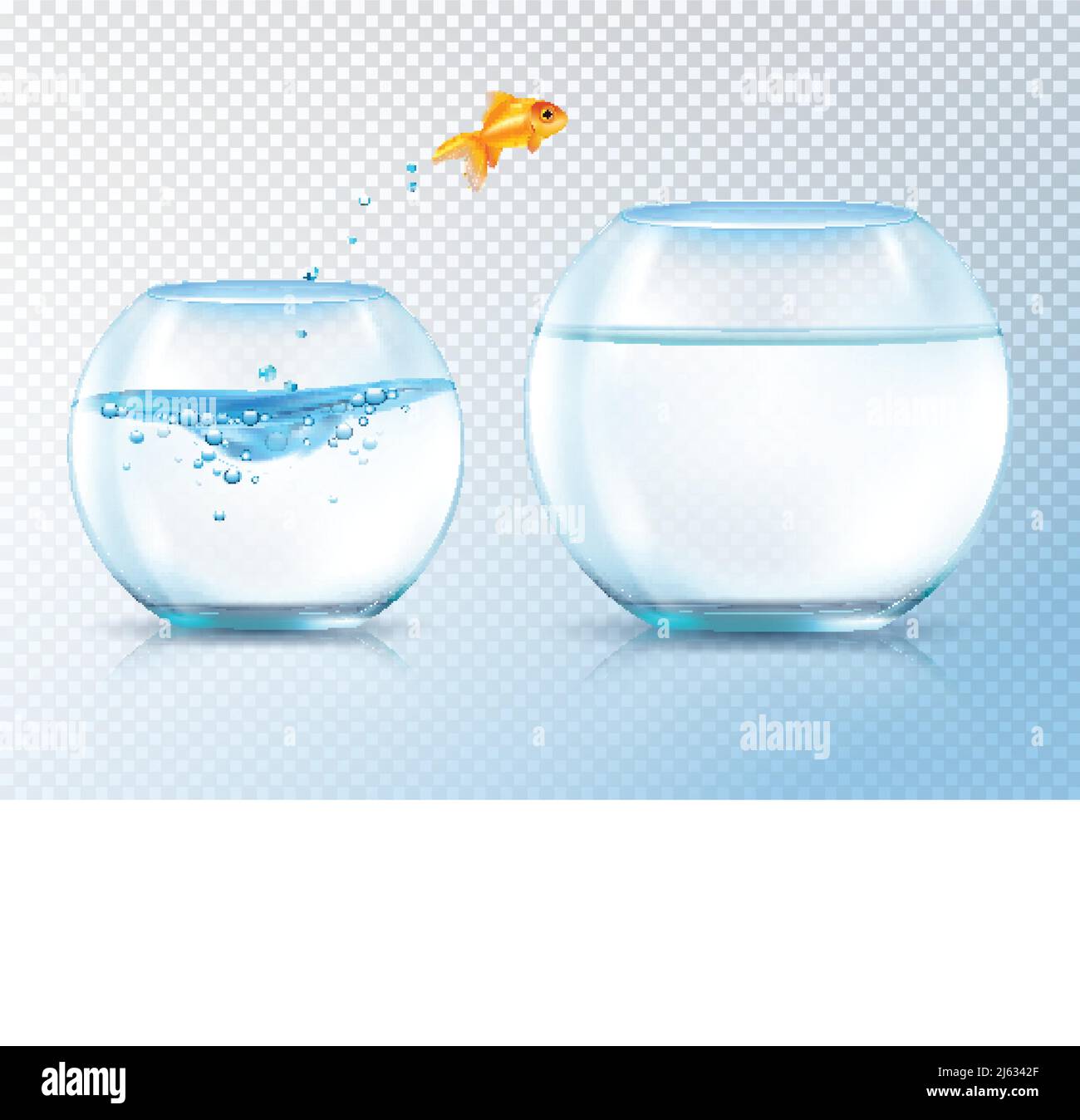 Inflated goldfish Stock Vector Images - Alamy