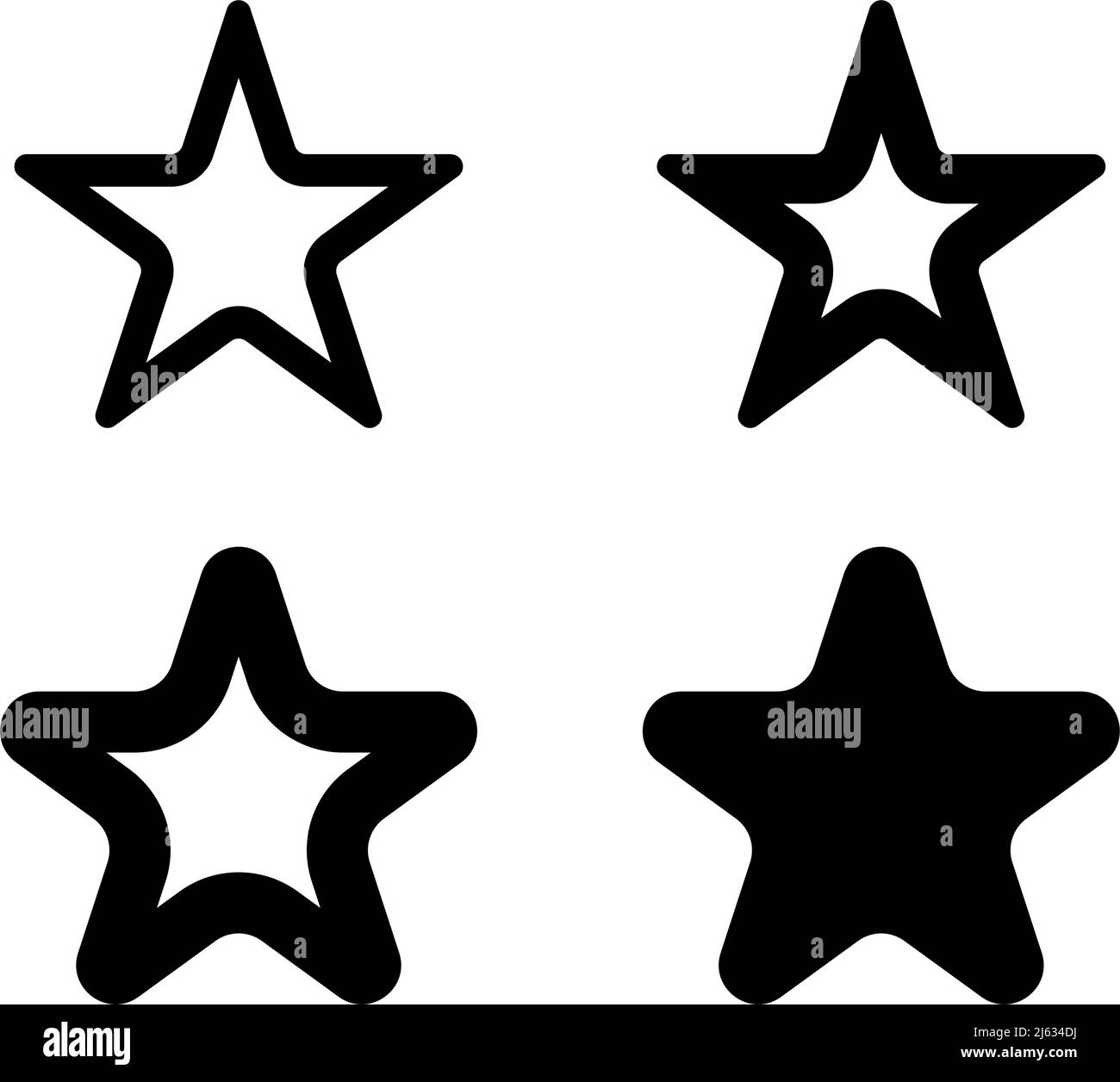 Star shape, star icon element vector illustration. Stock vector ...