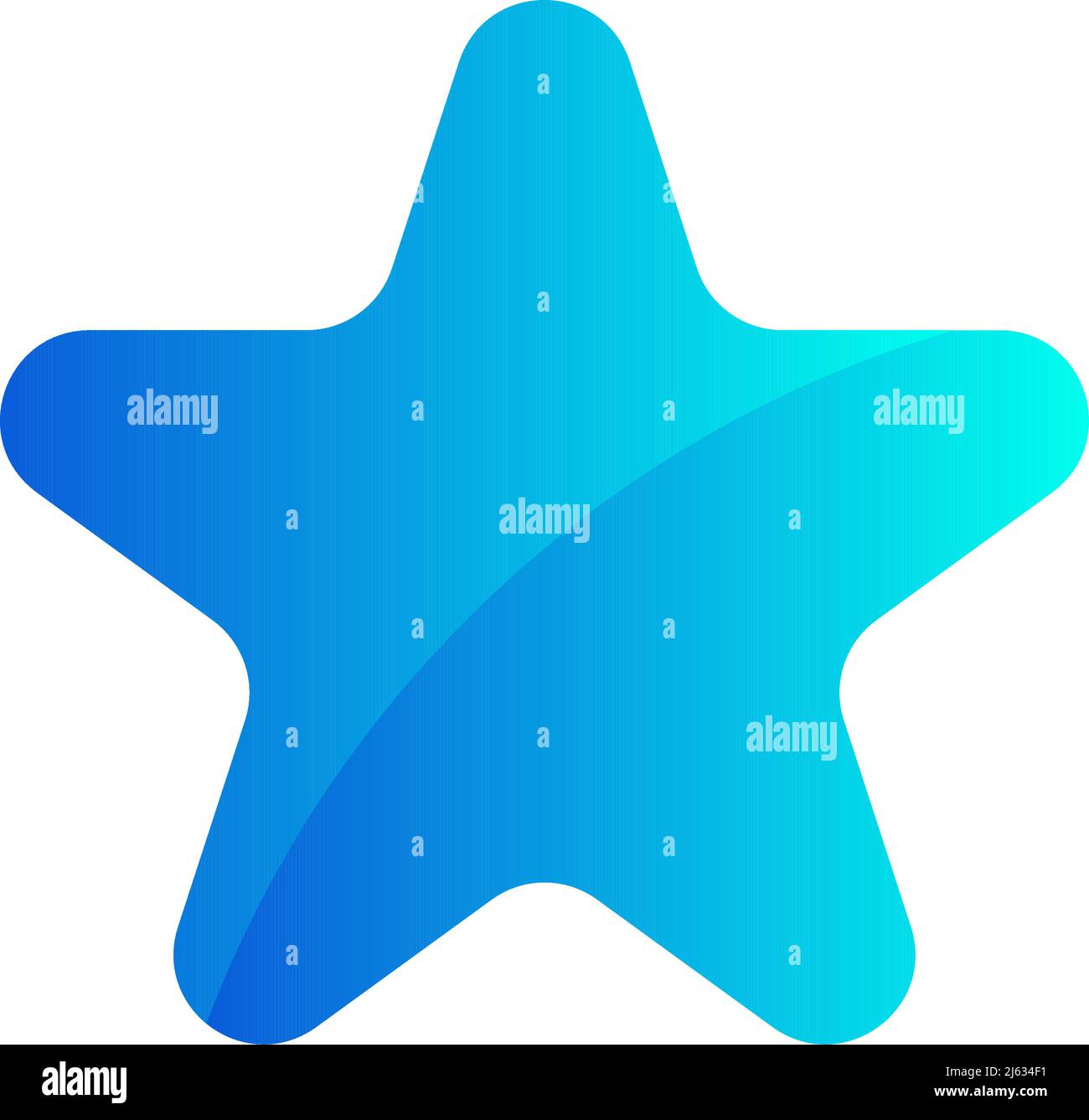 Star shape, star icon element vector illustration. Stock vector ...