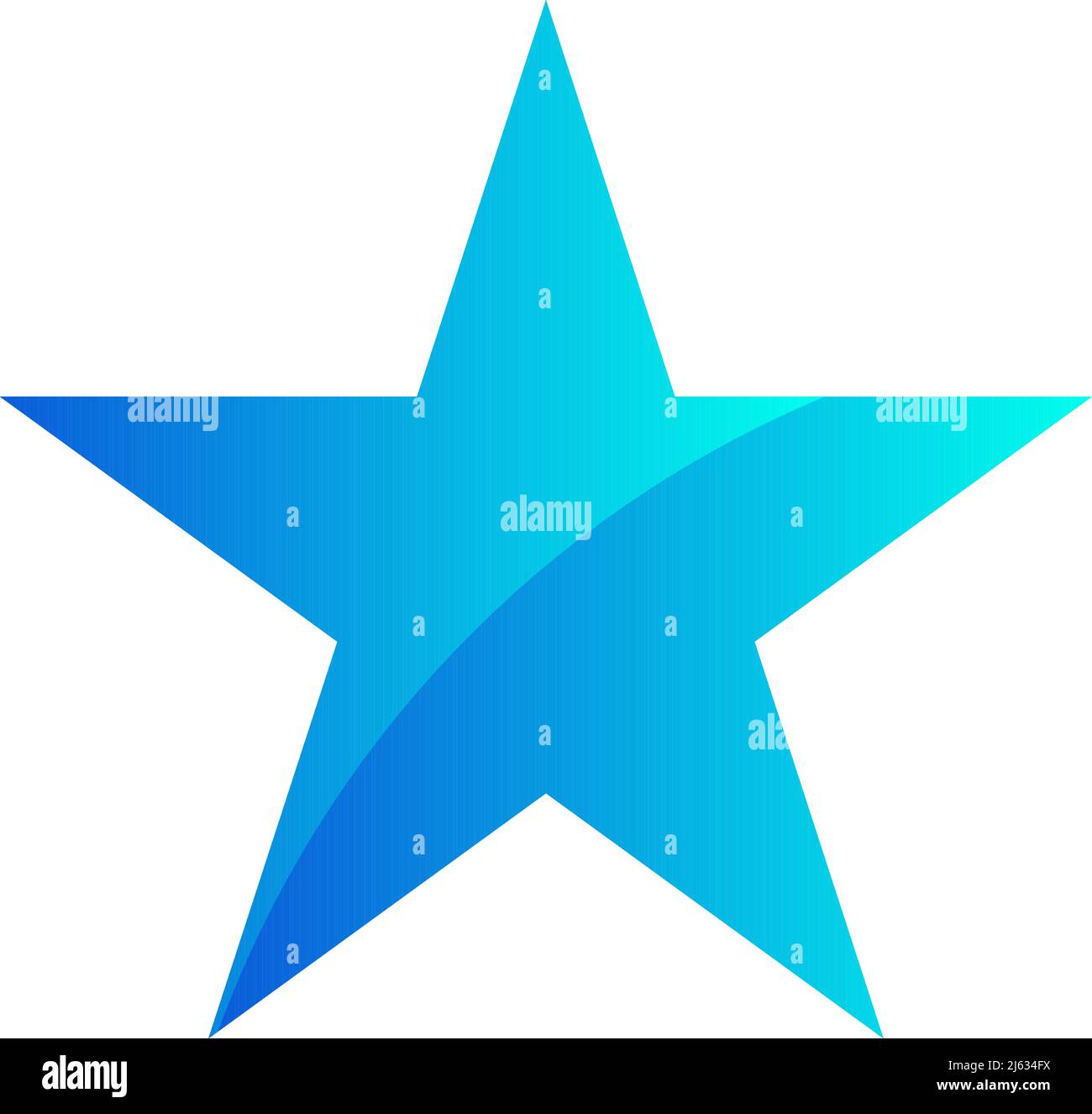 Star shape, star icon element vector illustration. Stock vector ...