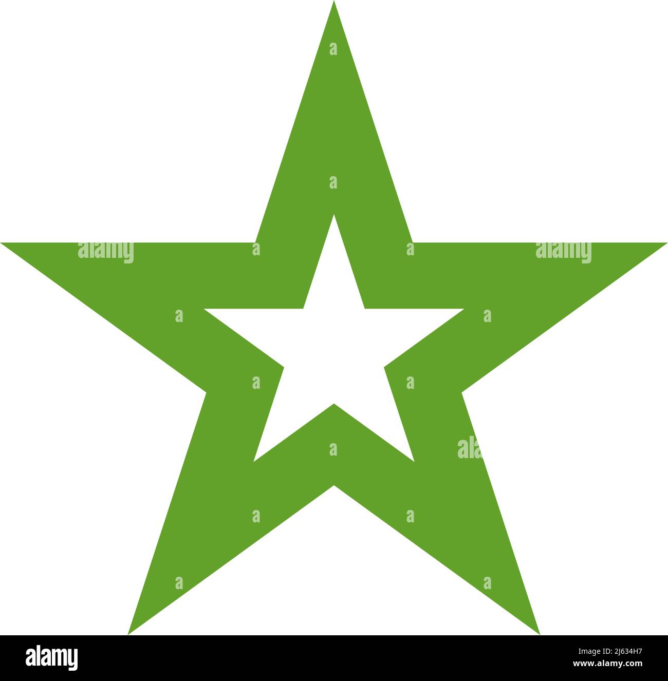 Star shape, star icon element vector illustration. Stock vector ...
