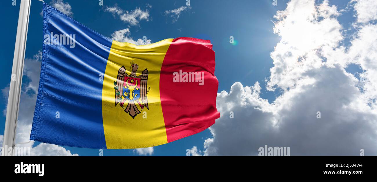 Flag of Moldova The national flag of the Republic of Moldova (Romanian ...