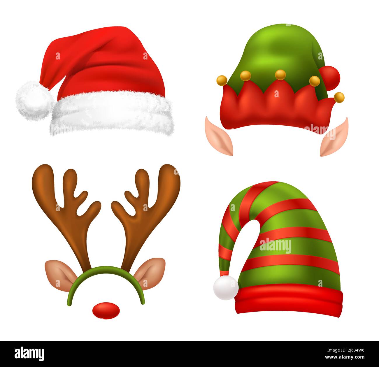 Christmas symbols Cut Out Stock Images & Pictures - Alamy