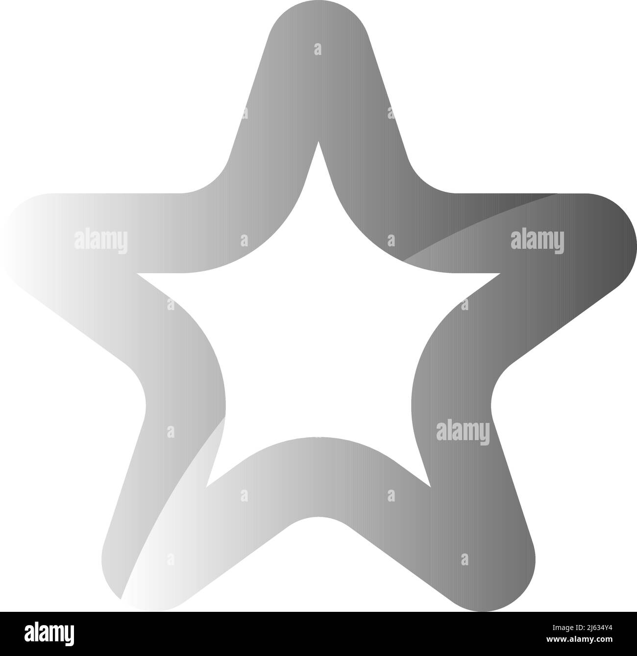 Star shape, star icon element vector illustration. Stock vector ...