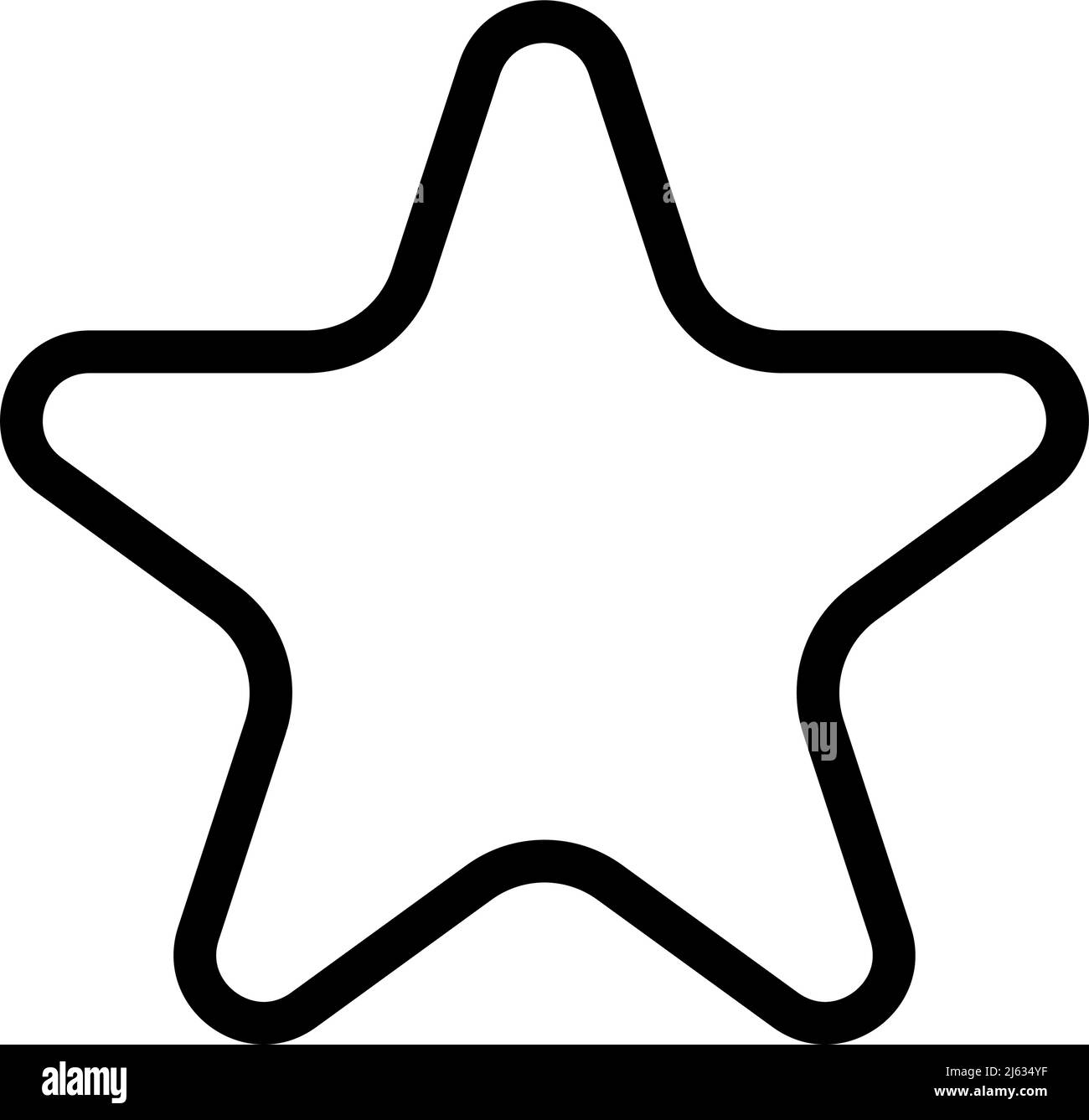 Star shape, star icon element vector illustration. Stock vector ...