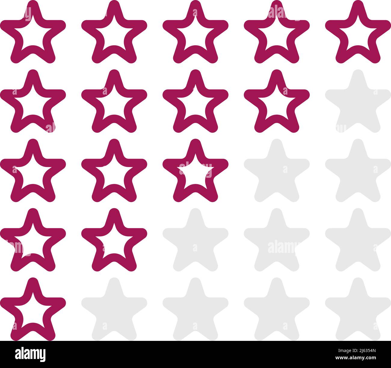Star shape, star icon element vector illustration. Stock vector ...