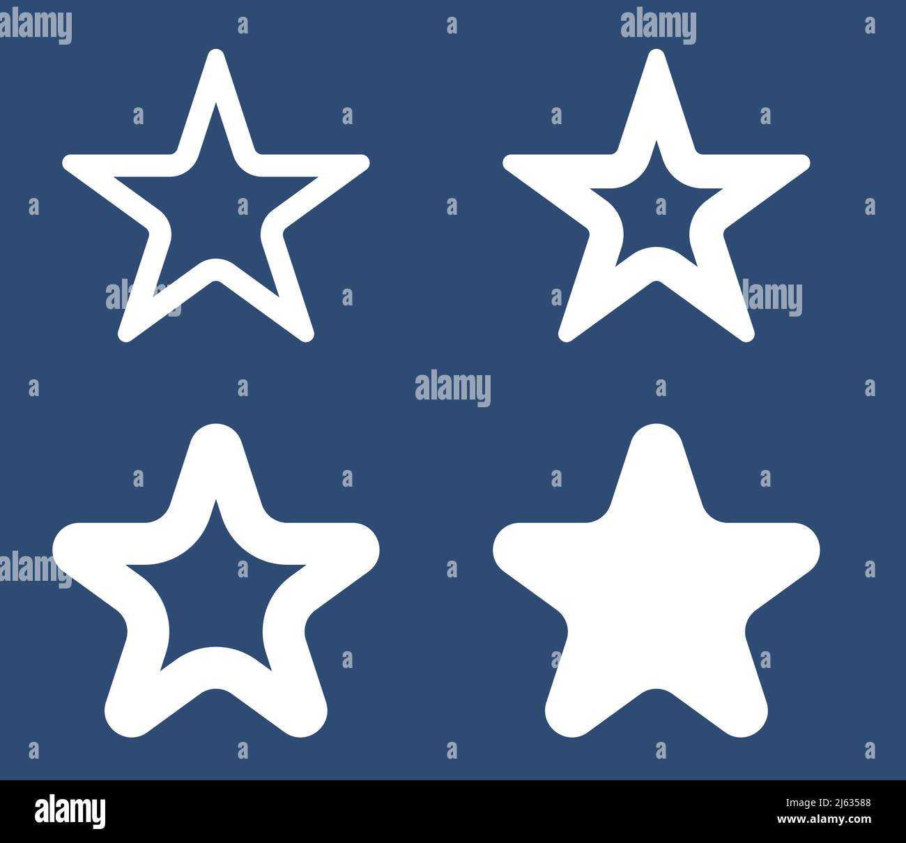 Star shape, star icon element vector illustration. Stock vector ...