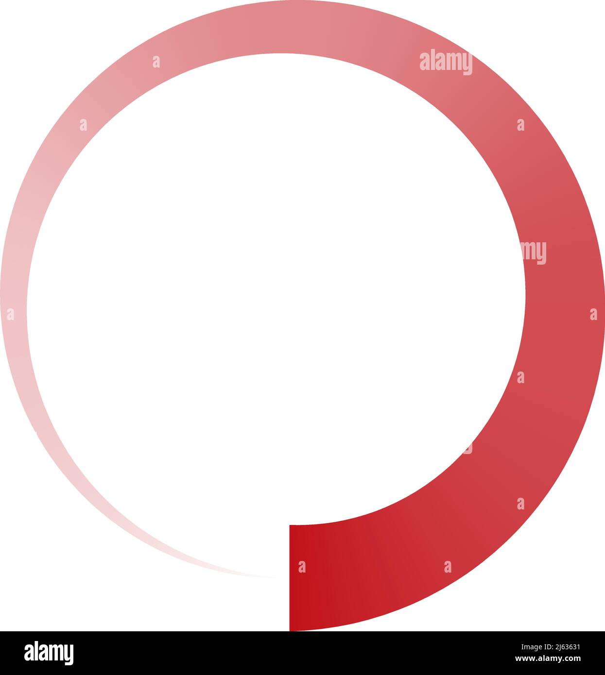 Circle preloader, buffer shape. Circular progress bar. Meter, guage and indicator icon with ...