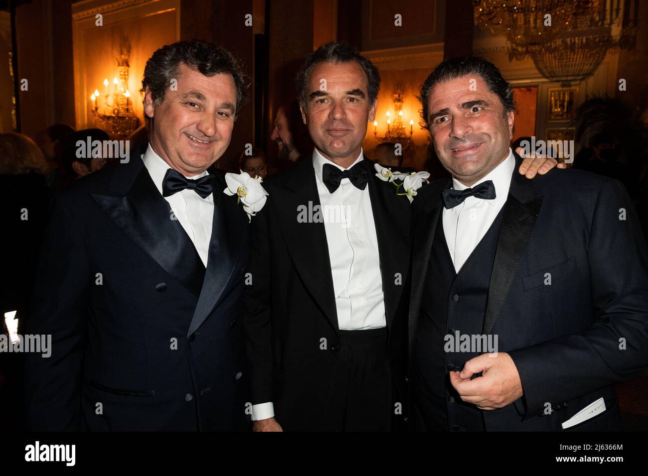 Luca Marzotto , Nino Tronchetti Provera , Marco De Benedetti 59Th ...