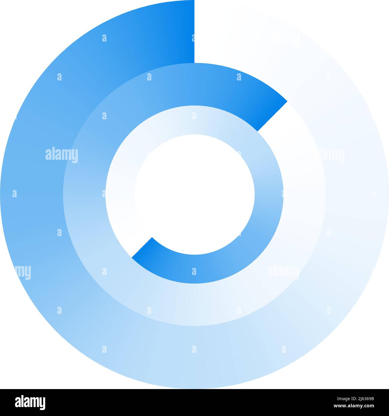 Circle preloader, buffer shape. Circular progress bar. Meter, guage and indicator icon with ...