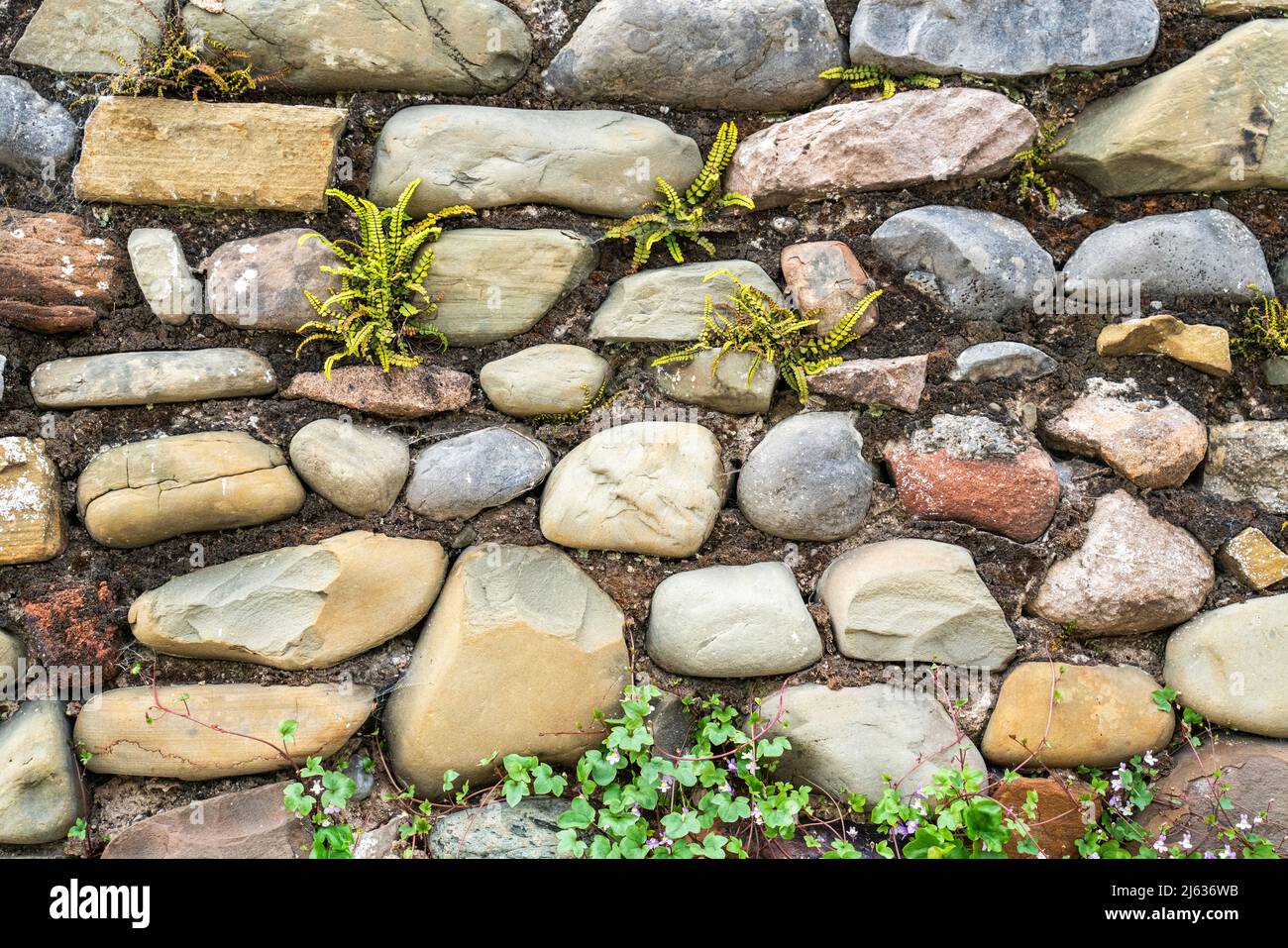 Churchyard Boundary Wall (Grade 2 Listed Stock Photo - Alamy