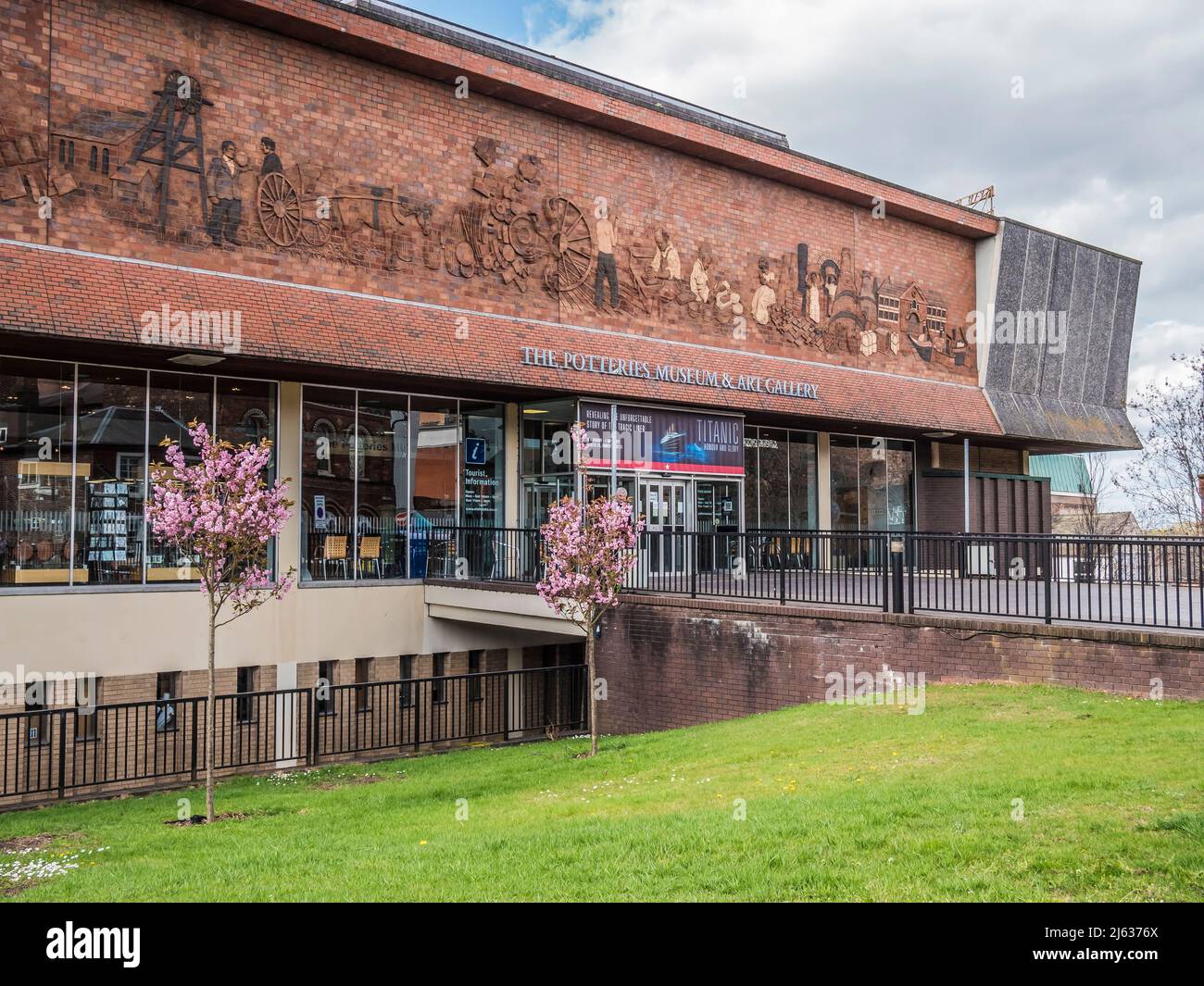 This is the Potteries Museum and Art Gallery in Stoke on Trent in ...