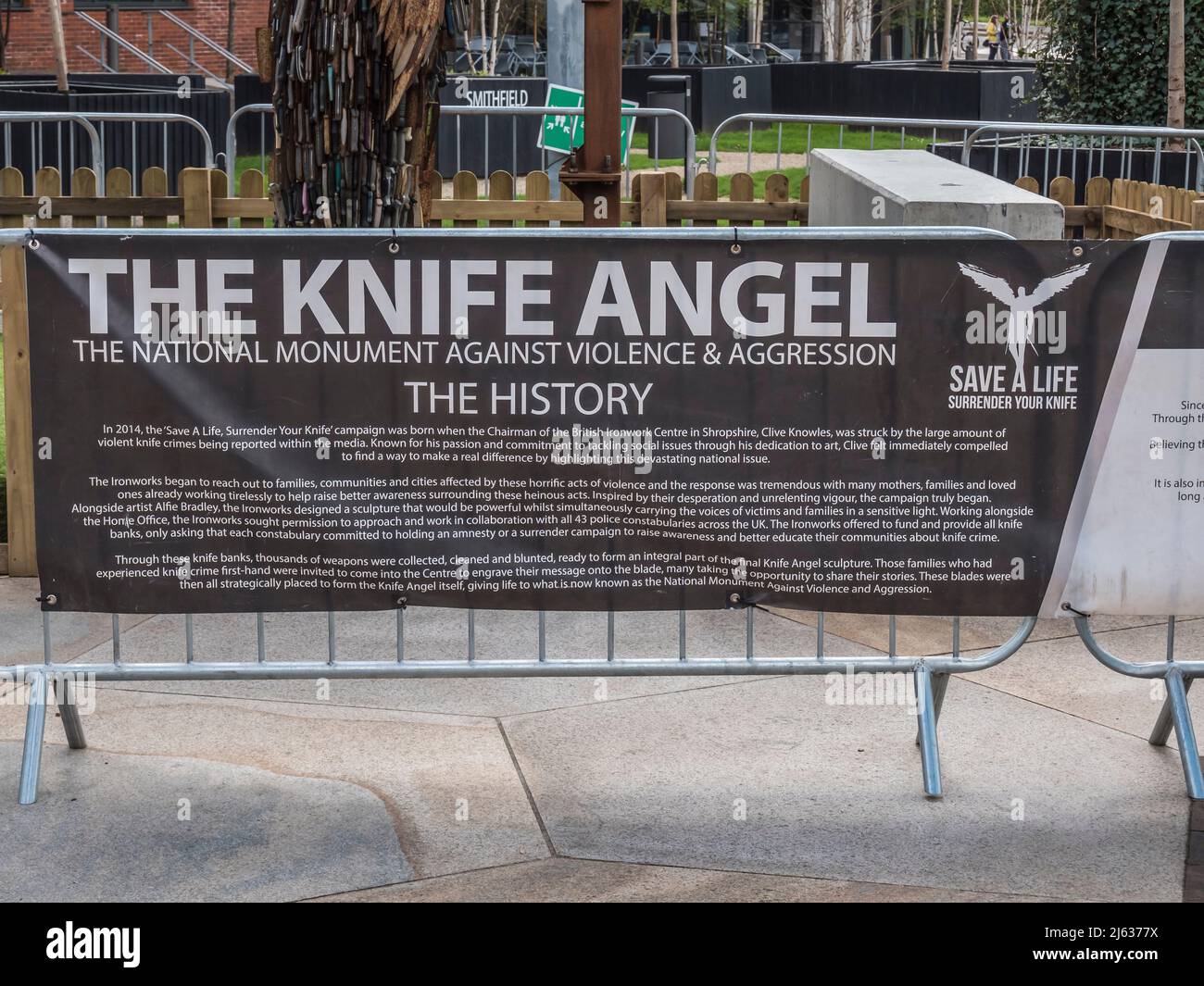 Stoke exhibit the knife angel hi-res stock photography and images - Alamy