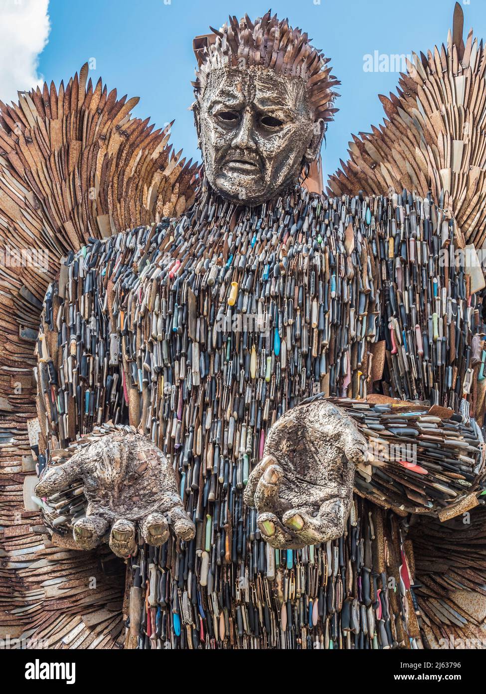 Stoke exhibit the knife angel hi-res stock photography and images - Alamy