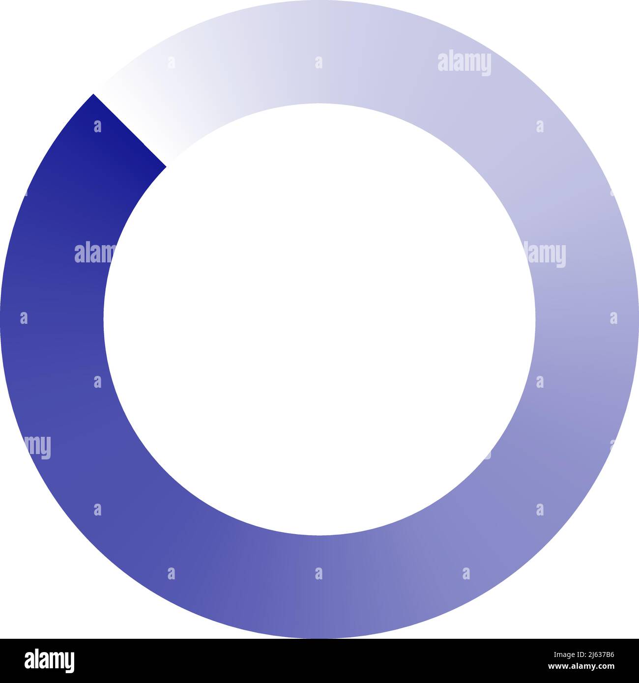 Circle preloader, buffer shape. Circular progress bar. Meter, guage and indicator icon with ...