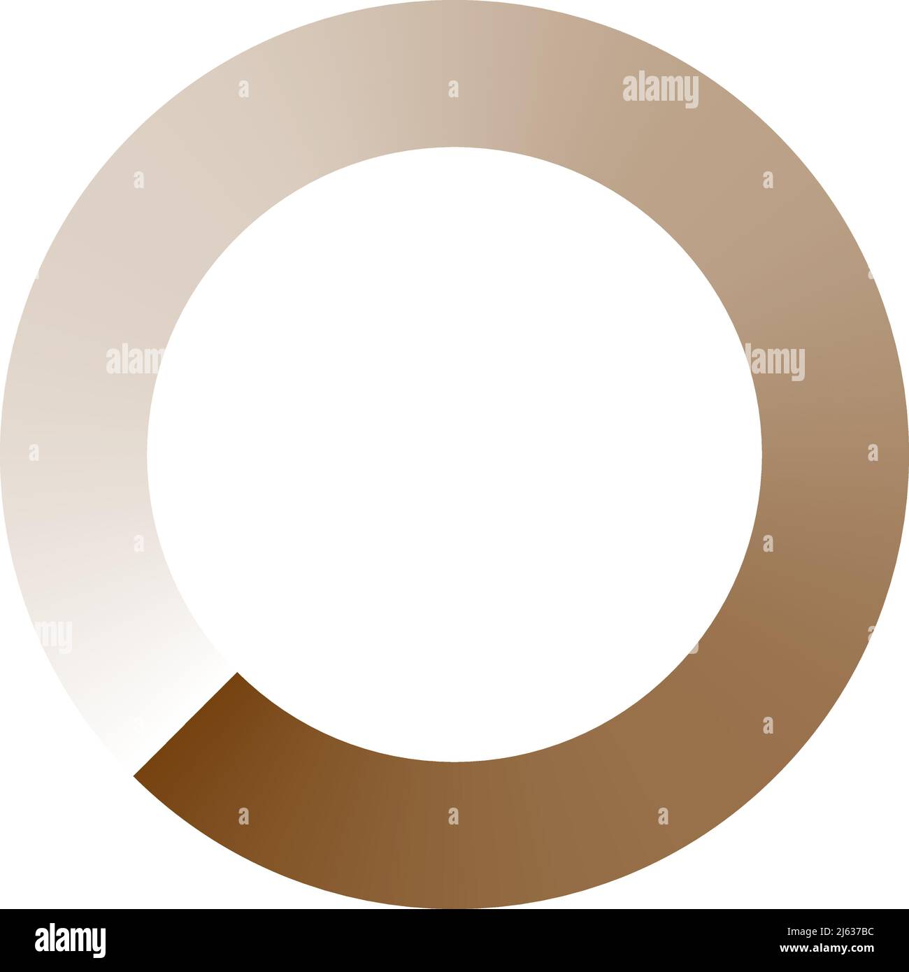 Circle preloader, buffer shape. Circular progress bar. Meter, guage and indicator icon with ...