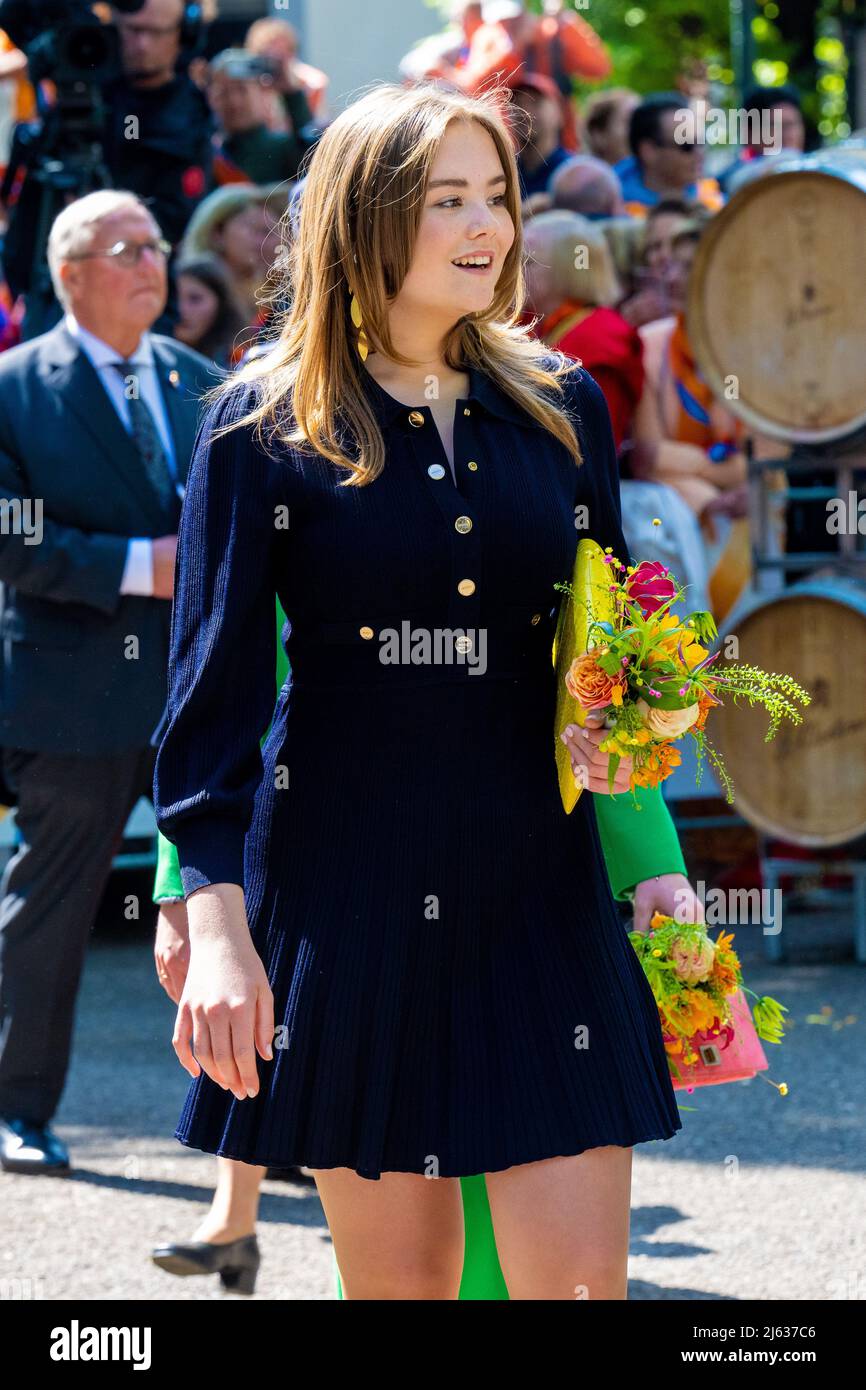 Prince Ariane of the Netherlands celebrating the King's 55th birthday ...