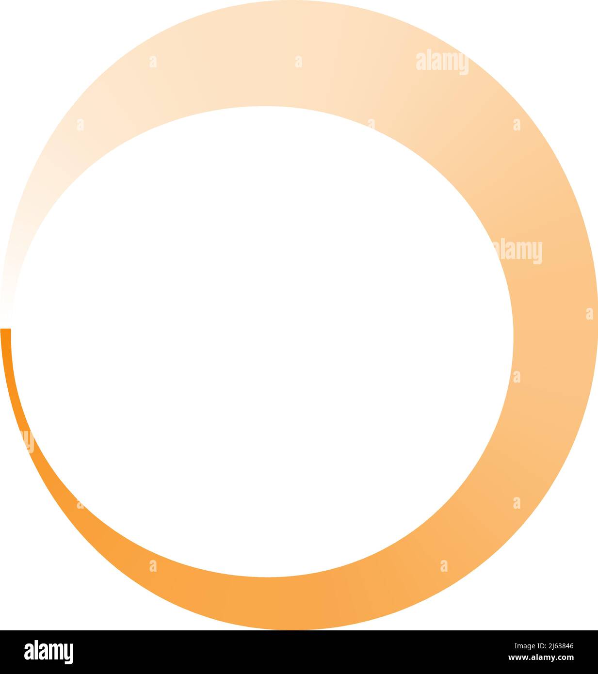 Circle preloader, buffer shape. Circular progress bar. Meter, guage and ...