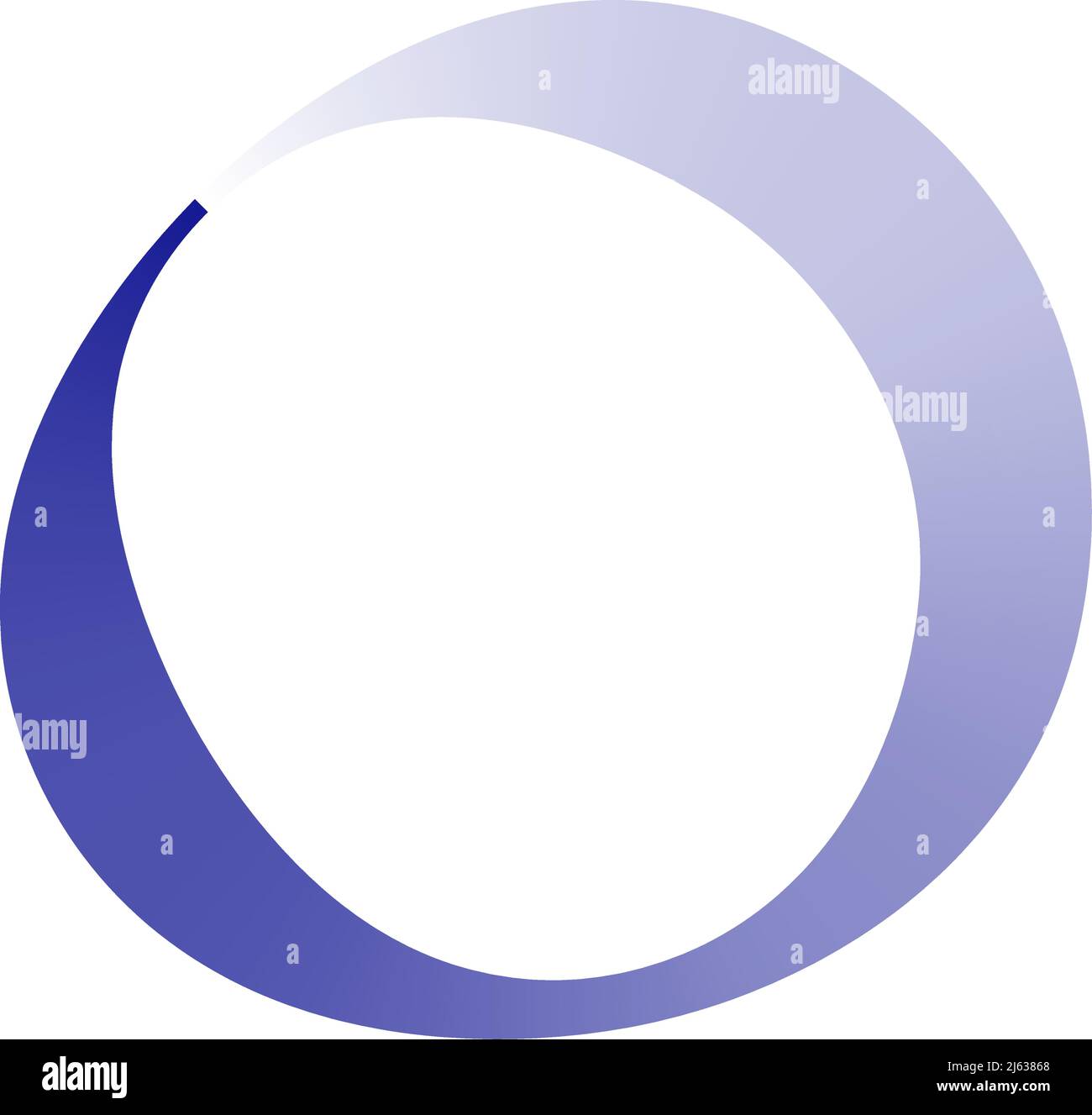 Circle preloader, buffer shape. Circular progress bar. Meter, guage and ...
