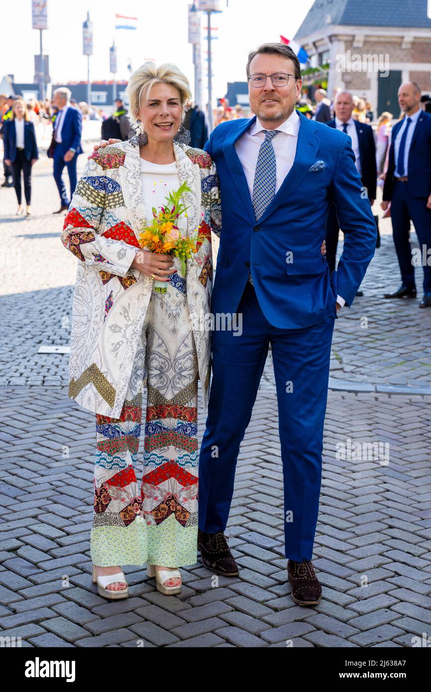 Prince Constantijn and Princess Laurentien of the Netherlands ...