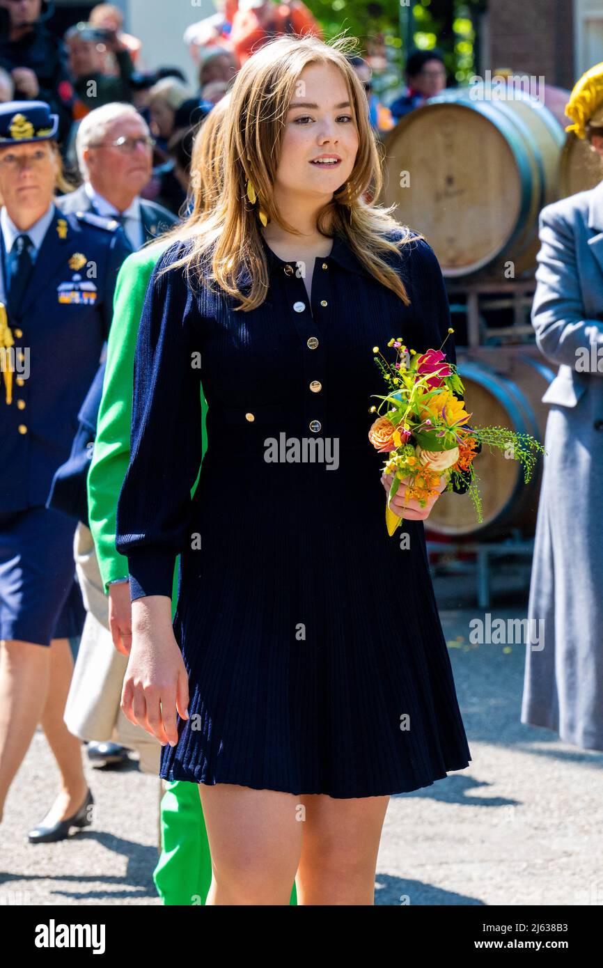 Prince Ariane of the Netherlands celebrating the King's 55th birthday ...