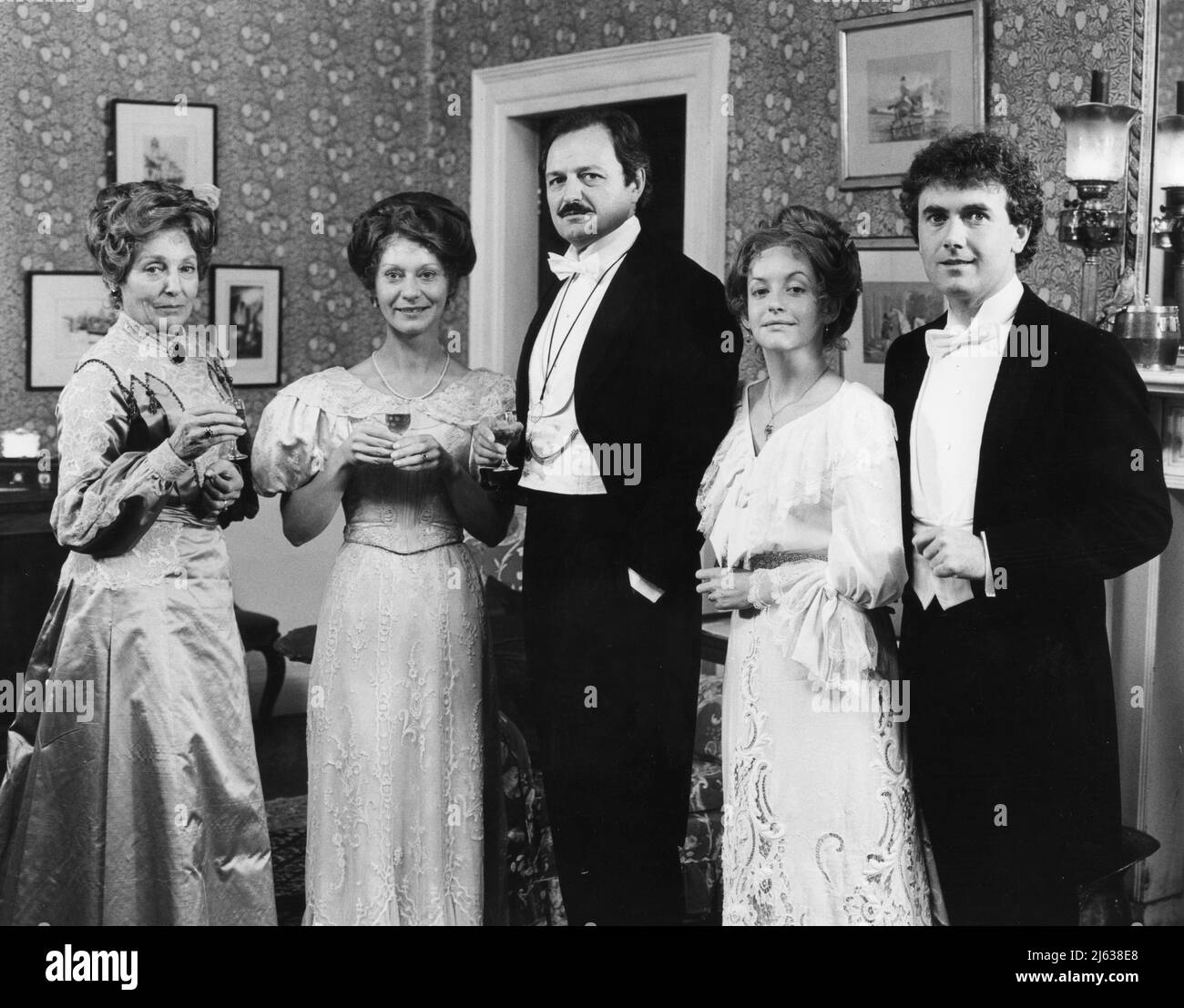 London.UK. Faith Brook, Doreen Godwin, Peter Bowles, Lisa Ann ...