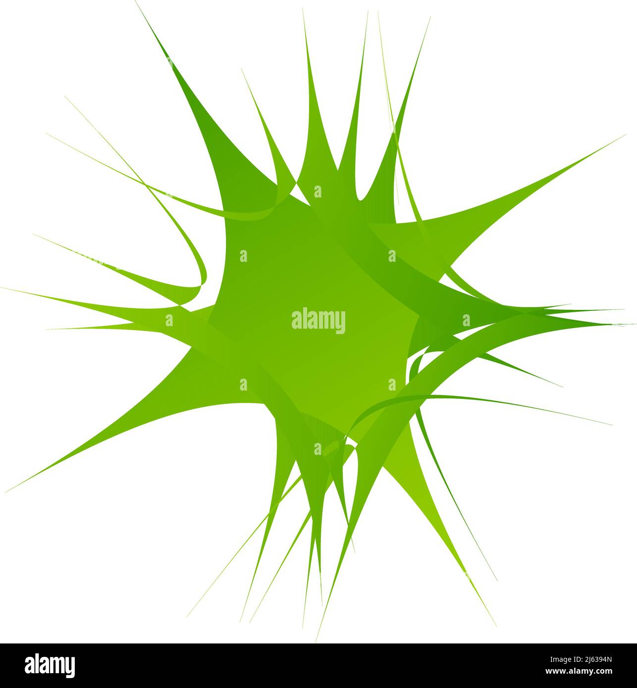 Abstract random geometric shape. Non figural, non figurative artistic ...