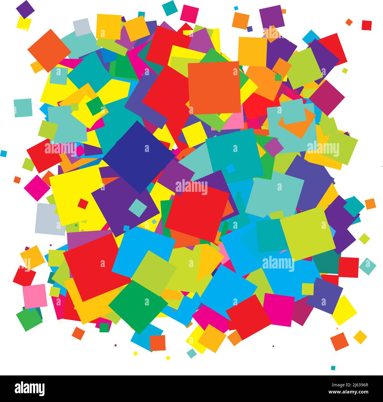 Abstract overlapping squares element vector illustraiton. Stock vector ...