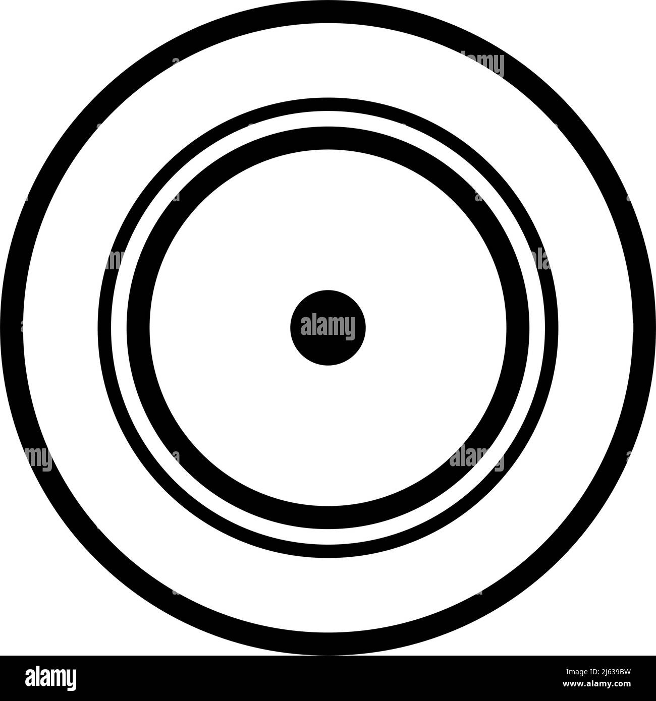 Generic geometric icon and symbol. Stock vector illustration, clip-art ...