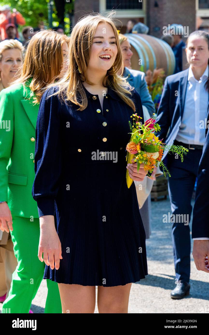Prince Ariane of the Netherlands celebrating the King's 55th birthday ...