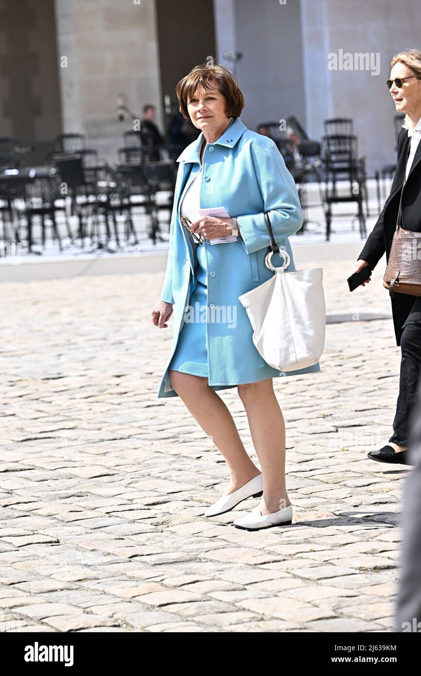 Macha Meril during the national tribute ceremony to late French actor ...