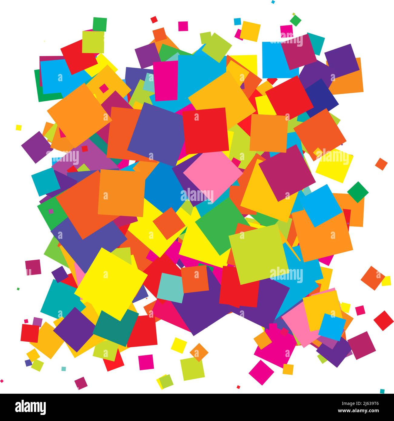 Abstract overlapping squares element vector illustraiton. Stock vector ...