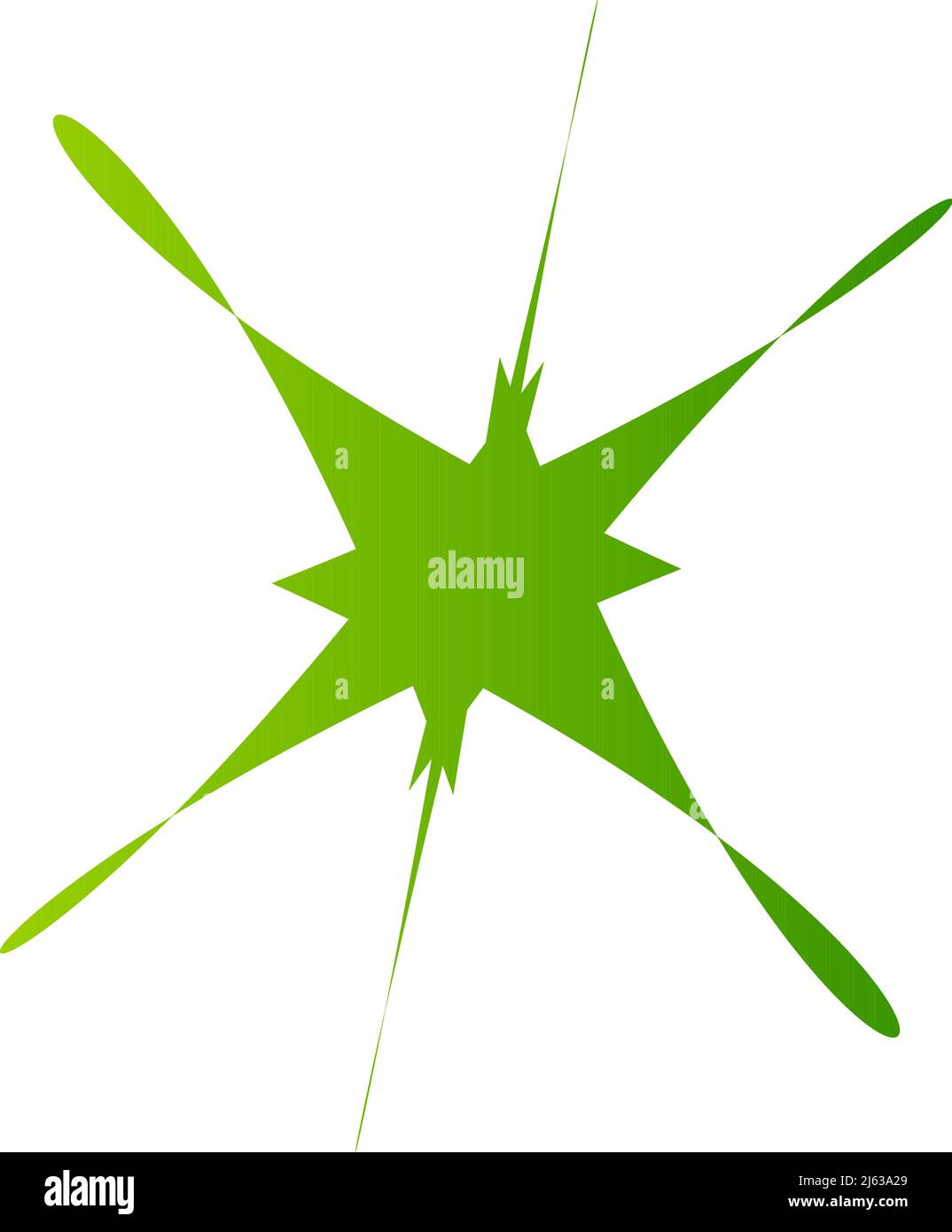 Abstract random geometric shape. Non figural, non figurative artistic ...