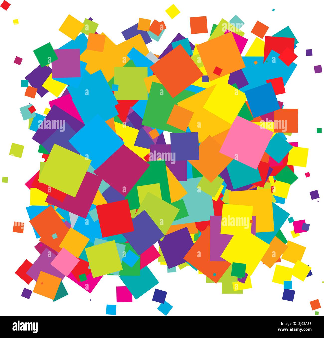 Abstract overlapping squares element vector illustraiton. Stock vector ...