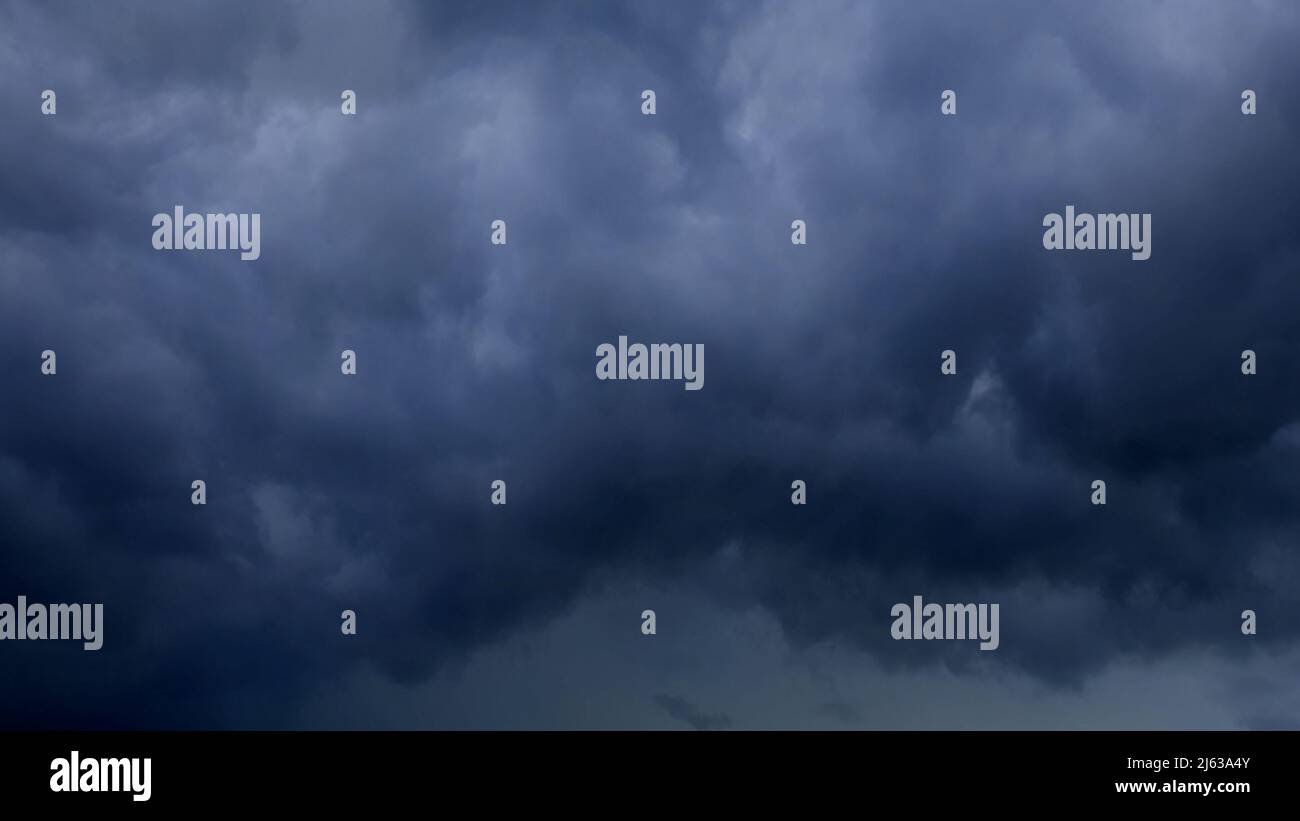 massive dark rain storm clouds bg for weather forecast - abstract 3D ...