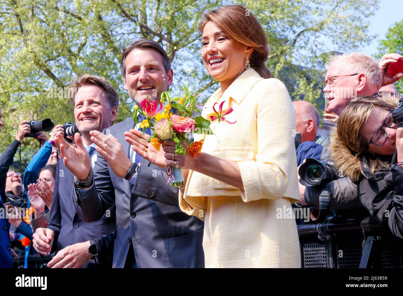 Prince Pieter-Christiaan, Prince Maurits and Princess Marilene of the ...