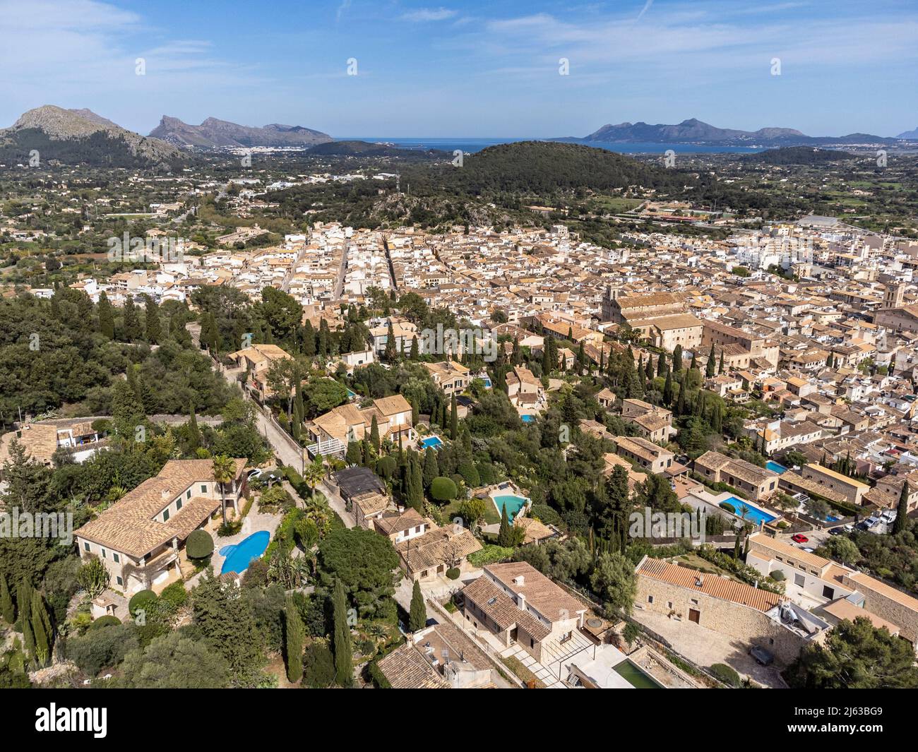 Pollensa majorca villa hi-res stock photography and images - Alamy