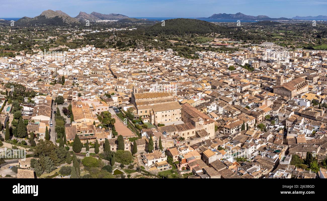 Pollensa village in majorca hi-res stock photography and images - Alamy