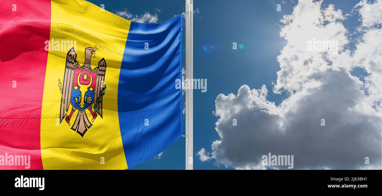 Flag of Moldova The national flag of the Republic of Moldova (Romanian ...