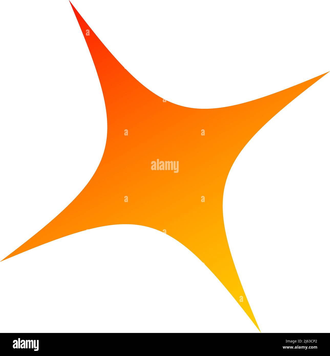 Abstract random geometric shape. Non figural, non figurative artistic ...