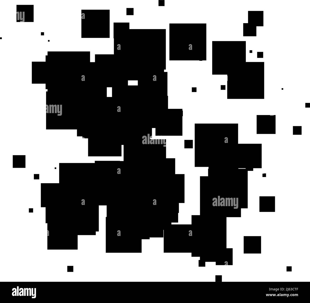 Abstract overlapping squares element vector illustraiton. Stock vector ...